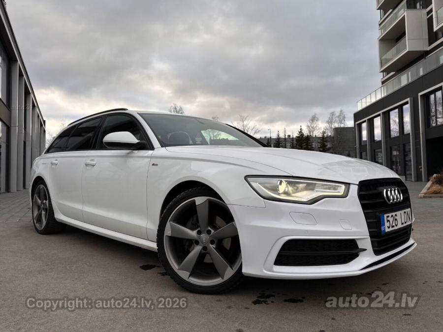 White Audi A6 2013 in Tallinn, with an engine capacity of 2.00 L and mileage of 280 thousand km for 8890 €, photo 8 on AUTOMOTO.COM.LV