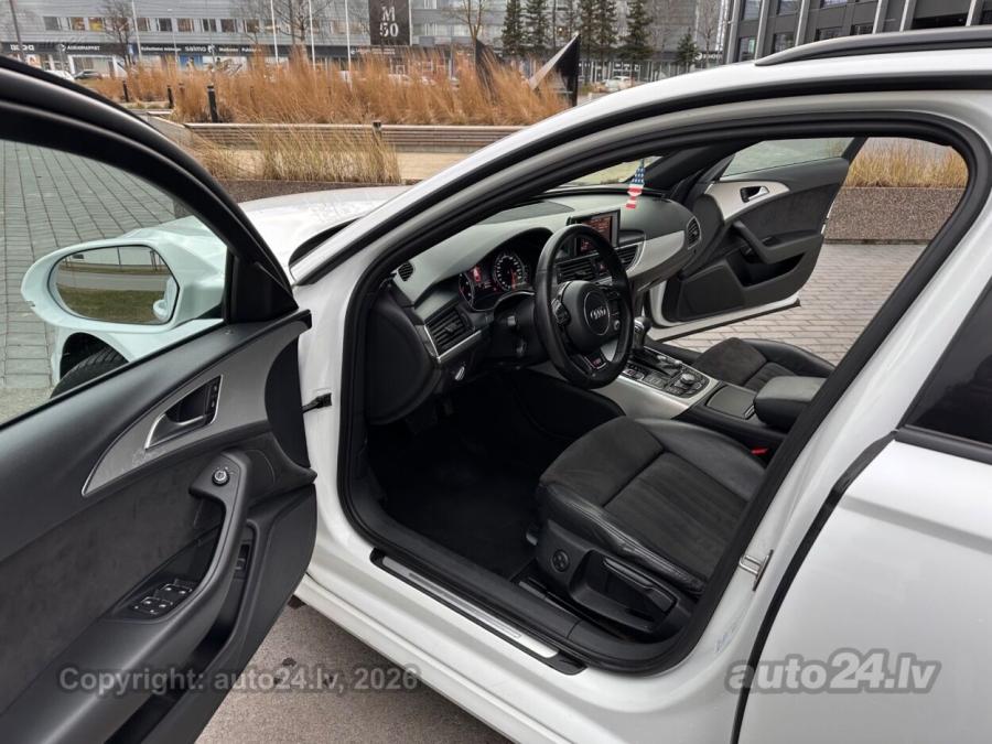 White Audi A6 2013 in Tallinn, with an engine capacity of 2.00 L and mileage of 280 thousand km for 8890 €, photo 15 on AUTOMOTO.COM.LV