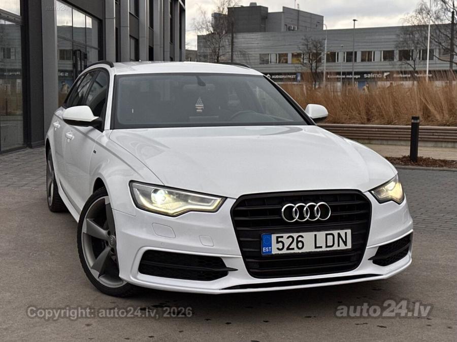 Balts Audi A6 2013 Tallina, ar dzinēja tilpumu 2.00 L un nobraukumu 280 tūkst. km par 8890 €, foto 5 vietnē AUTOMOTO.COM.LV