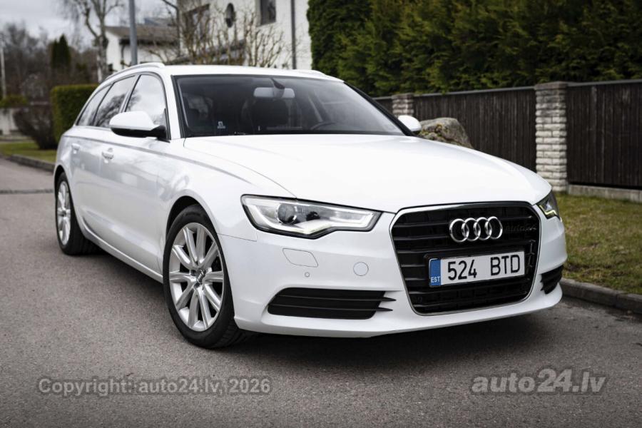 Balts Audi A6 2013 Tallina, ar dzinēja tilpumu 2.00 L un nobraukumu 252 tūkst. km par 8390 €, foto 1 vietnē AUTOMOTO.COM.LV