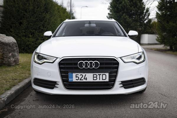 White Audi A6 2013 in Tallinn, with an engine capacity of 2.00 L and mileage of 253 thousand km for 8990 €, photo 3 on AUTOMOTO.COM.LV