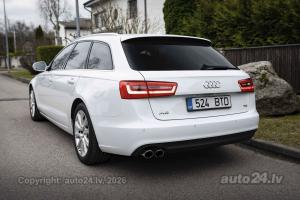 White Audi A6 2013 in Tallinn, with an engine capacity of 2.00 L and mileage of 253 thousand km for 8990 €, photo 6 on AUTOMOTO.COM.LV