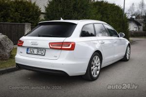 White Audi A6 2013 in Tallinn, with an engine capacity of 2.00 L and mileage of 253 thousand km for 8990 €, photo 7 on AUTOMOTO.COM.LV