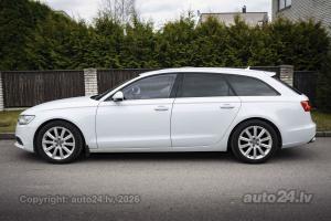 White Audi A6 2013 in Tallinn, with an engine capacity of 2.00 L and mileage of 253 thousand km for 8990 €, photo 9 on AUTOMOTO.COM.LV