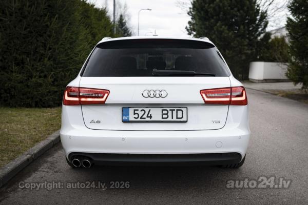 White Audi A6 2013 in Tallinn, with an engine capacity of 2.00 L and mileage of 253 thousand km for 8990 €, photo 9 on AUTOMOTO.COM.LV