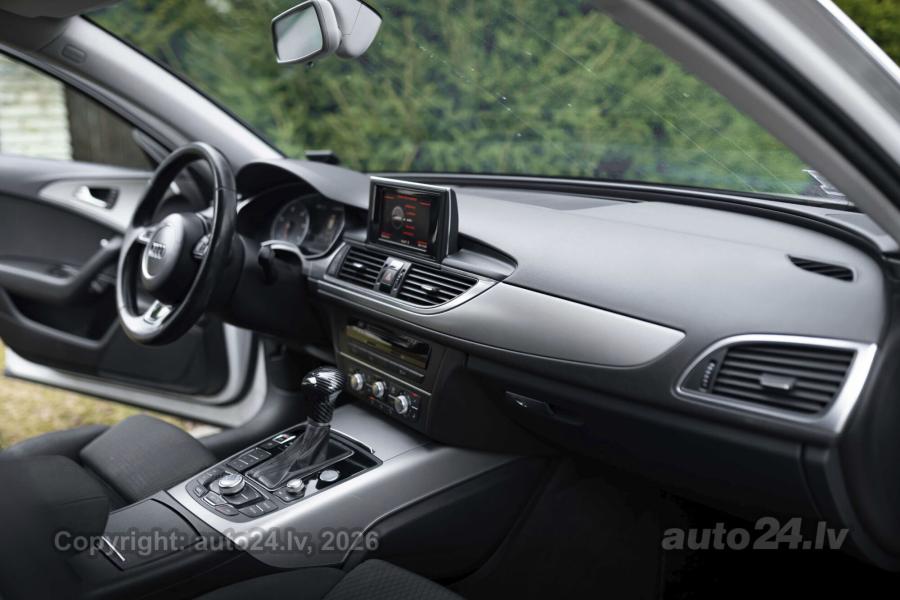 White Audi A6 2013 in Tallinn, with an engine capacity of 2.00 L and mileage of 253 thousand km for 8990 €, photo 12 on AUTOMOTO.COM.LV