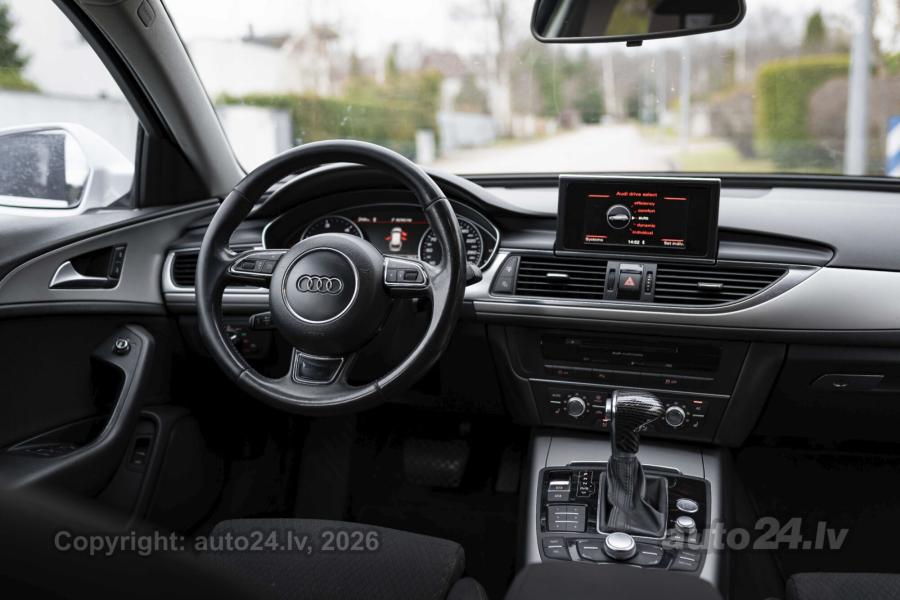 White Audi A6 2013 in Tallinn, with an engine capacity of 2.00 L and mileage of 253 thousand km for 8990 €, photo 18 on AUTOMOTO.COM.LV