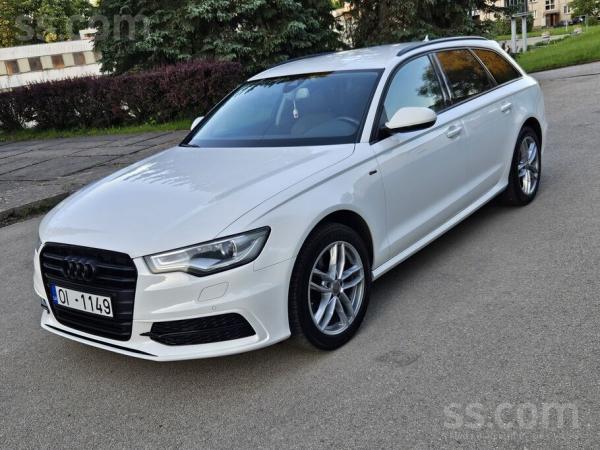 Белый Ауди А6 2013 в Екабпилс, объемом двигателя 3.00 л и пробегом 300 тыс. км за 10990 €, фото 1 на AUTOMOTO.COM.LV