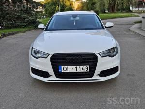 White Audi A6 2013 in Jekabpils, with an engine capacity of 3.00 L and mileage of 300 thousand km for 10990 €, photo 4 on AUTOMOTO.COM.LV