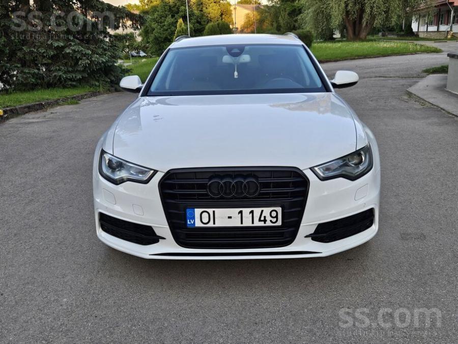 White Audi A6 2013 in Jekabpils, with an engine capacity of 3.00 L and mileage of 300 thousand km for 10990 €, photo 4 on AUTOMOTO.COM.LV