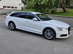 White Audi A6 2013 in Jekabpils, with an engine capacity of 3.00 L and mileage of 300 thousand km for 10990 €, photo 6 on AUTOMOTO.COM.LV