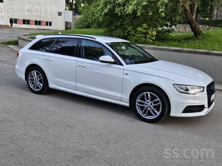 White Audi A6 2013 in Jekabpils, with an engine capacity of 3.00 L and mileage of 300 thousand km for 10990 €, photo 6 on AUTOMOTO.COM.LV