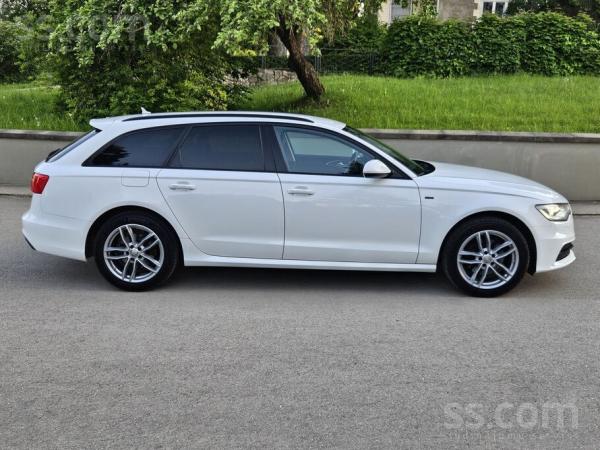 Белый Ауди А6 2013 в Екабпилс, объемом двигателя 3.00 л и пробегом 300 тыс. км за 10990 €, фото 6 на AUTOMOTO.COM.LV