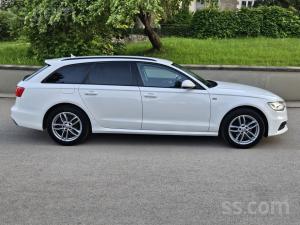White Audi A6 2013 in Jekabpils, with an engine capacity of 3.00 L and mileage of 300 thousand km for 10990 €, photo 7 on AUTOMOTO.COM.LV
