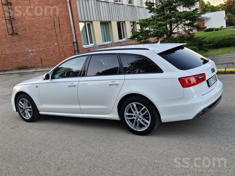 White Audi A6 2013 in Jekabpils, with an engine capacity of 3.00 L and mileage of 300 thousand km for 10990 €, photo 12 on AUTOMOTO.COM.LV