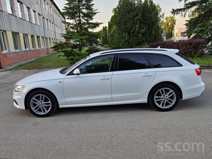 White Audi A6 2013 in Jekabpils, with an engine capacity of 3.00 L and mileage of 300 thousand km for 10990 €, photo 13 on AUTOMOTO.COM.LV