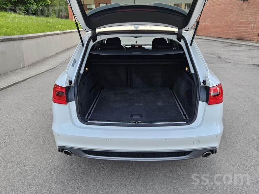 White Audi A6 2013 in Jekabpils, with an engine capacity of 3.00 L and mileage of 300 thousand km for 10990 €, photo 18 on AUTOMOTO.COM.LV