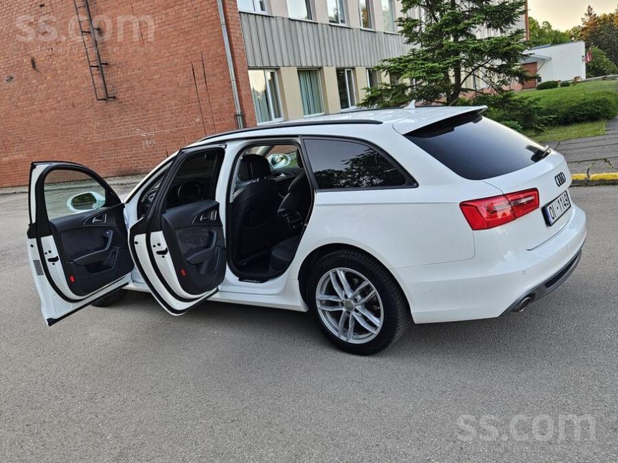 White Audi A6 2013 in Jekabpils, with an engine capacity of 3.00 L and mileage of 300 thousand km for 10990 €, photo 19 on AUTOMOTO.COM.LV