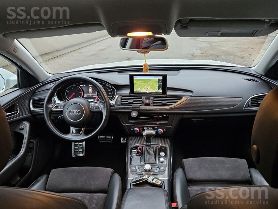 White Audi A6 2013 in Jekabpils, with an engine capacity of 3.00 L and mileage of 300 thousand km for 10990 €, photo 20 on AUTOMOTO.COM.LV