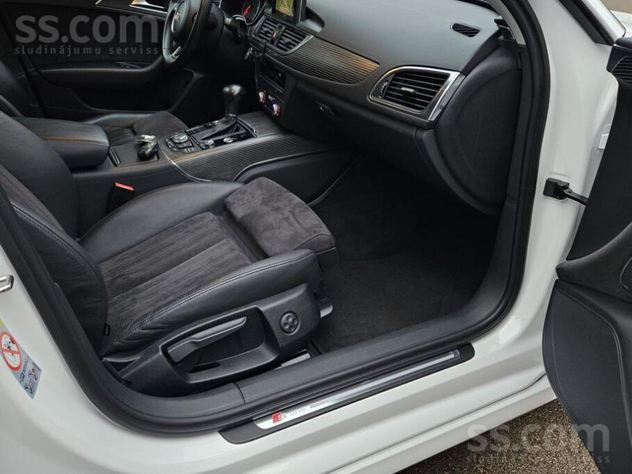 White Audi A6 2013 in Jekabpils, with an engine capacity of 3.00 L and mileage of 300 thousand km for 10990 €, photo 21 on AUTOMOTO.COM.LV