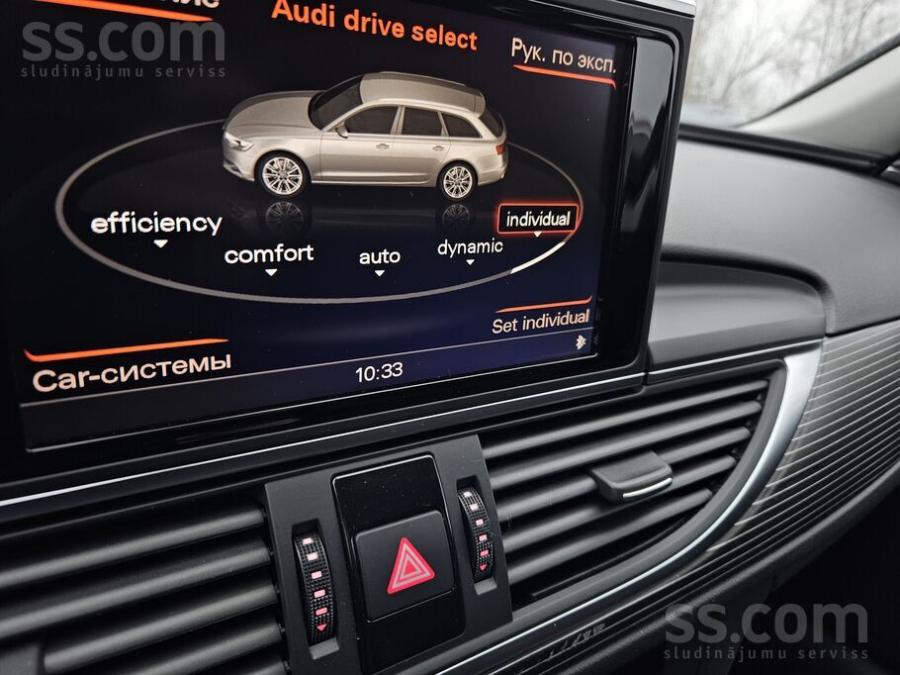 White Audi A6 2013 in Jekabpils, with an engine capacity of 3.00 L and mileage of 300 thousand km for 10990 €, photo 28 on AUTOMOTO.COM.LV