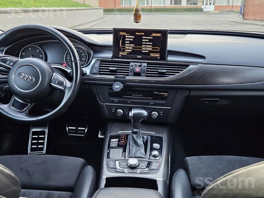 White Audi A6 2013 in Jekabpils, with an engine capacity of 3.00 L and mileage of 300 thousand km for 10990 €, photo 32 on AUTOMOTO.COM.LV
