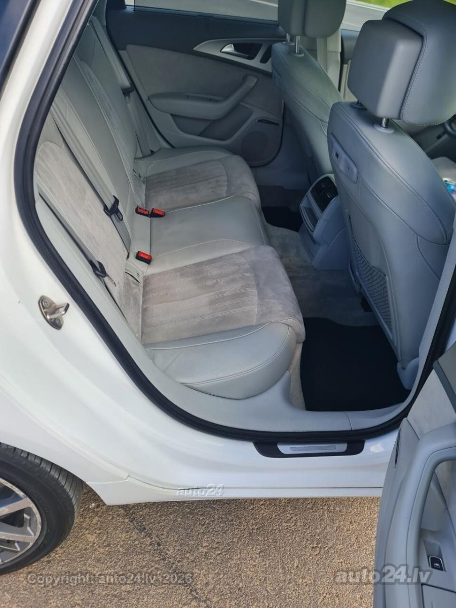 Balts Audi A6 2013 Tallina, ar dzinēja tilpumu 3.00 L un nobraukumu 333 tūkst. km par 8999 €, foto 7 vietnē AUTOMOTO.COM.LV