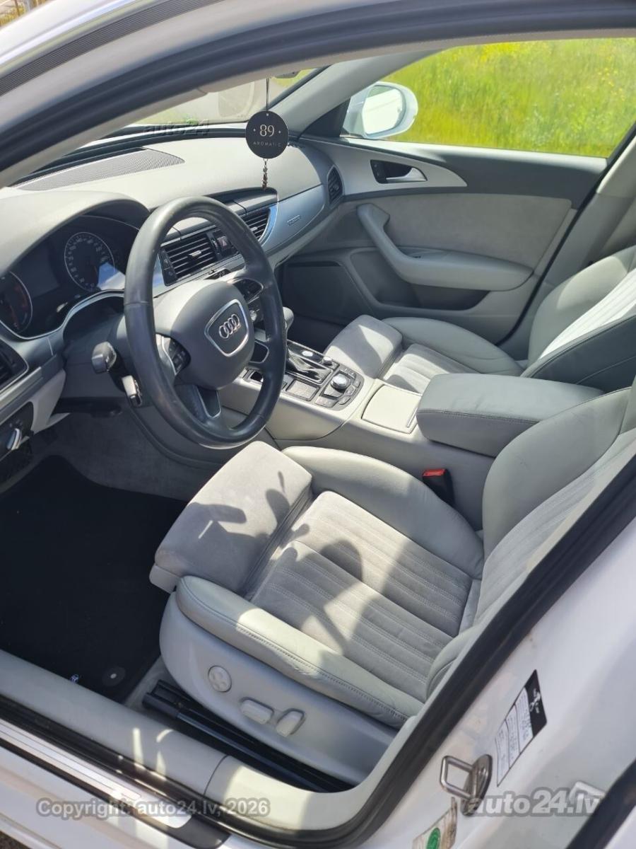 Balts Audi A6 2013 Tallina, ar dzinēja tilpumu 3.00 L un nobraukumu 333 tūkst. km par 8999 €, foto 12 vietnē AUTOMOTO.COM.LV