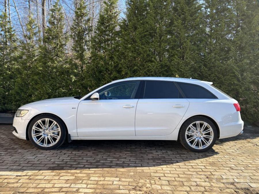 White Audi A6 2013 in Cesis, with an engine capacity of 2.00 L and mileage of 350 thousand km for 7600 €, photo 1 on AUTOMOTO.COM.LV