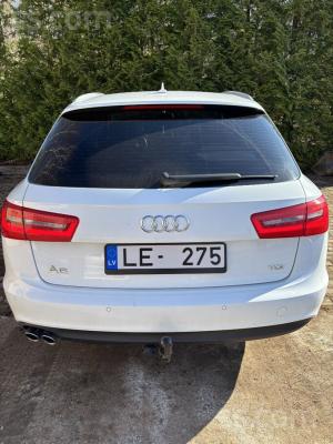 White Audi A6 2013 in Cesis, with an engine capacity of 2.00 L and mileage of 350 thousand km for 7600 €, photo 4 on AUTOMOTO.COM.LV