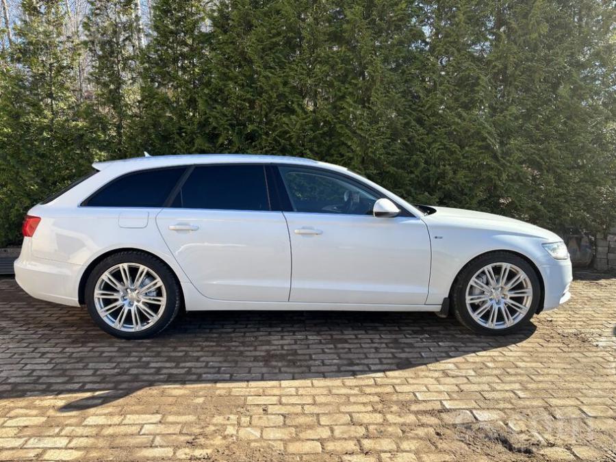 White Audi A6 2013 in Cesis, with an engine capacity of 2.00 L and mileage of 350 thousand km for 7600 €, photo 5 on AUTOMOTO.COM.LV