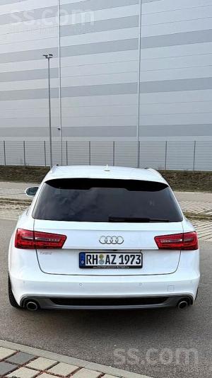 White Audi A6 2013 in Riga, with an engine capacity of 3.00 L and mileage of 165 thousand km for 17500 €, photo 8 on AUTOMOTO.COM.LV