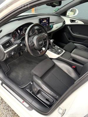 White Audi A6 2013 in Riga, with an engine capacity of 3.00 L and mileage of 165 thousand km for 17500 €, photo 10 on AUTOMOTO.COM.LV