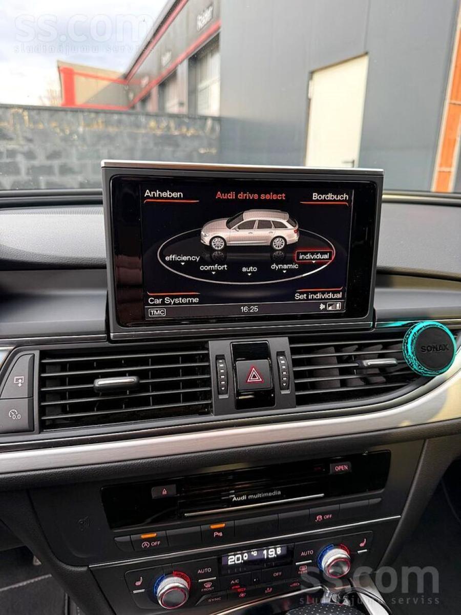 White Audi A6 2013 in Riga, with an engine capacity of 3.00 L and mileage of 165 thousand km for 17500 €, photo 15 on AUTOMOTO.COM.LV