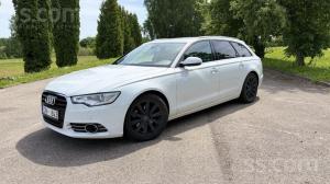 White Audi A6 2013 in Riga, with an engine capacity of 3.00 L and mileage of 444 thousand km for 8750 €, photo  on AUTOMOTO.COM.LV