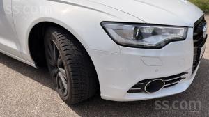 White Audi A6 2013 in Riga, with an engine capacity of 3.00 L and mileage of 444 thousand km for 8750 €, photo 5 on AUTOMOTO.COM.LV