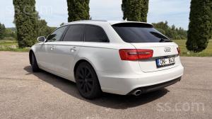 White Audi A6 2013 in Riga, with an engine capacity of 3.00 L and mileage of 444 thousand km for 8750 €, photo 7 on AUTOMOTO.COM.LV