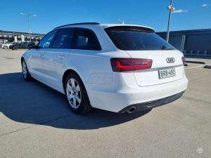 White Audi A6 2013 in Kaunas, with an engine capacity of 2.97 L and mileage of 281 thousand km for 8900 €, photo 5 on AUTOMOTO.COM.LV