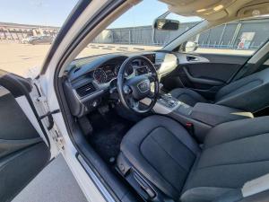 White Audi A6 2013 in Kaunas, with an engine capacity of 2.97 L and mileage of 281 thousand km for 8900 €, photo 10 on AUTOMOTO.COM.LV