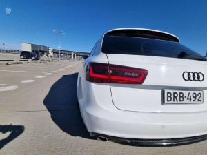 White Audi A6 2013 in Kaunas, with an engine capacity of 2.97 L and mileage of 281 thousand km for 8900 €, photo 16 on AUTOMOTO.COM.LV