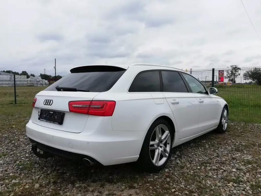 White Audi A6 2013 in Saldus, with an engine capacity of 3.00 L and mileage of 235 thousand km for 11500 €, photo 3 on AUTOMOTO.COM.LV