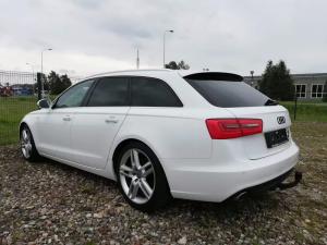 White Audi A6 2013 in Saldus, with an engine capacity of 3.00 L and mileage of 235 thousand km for 11500 €, photo 5 on AUTOMOTO.COM.LV