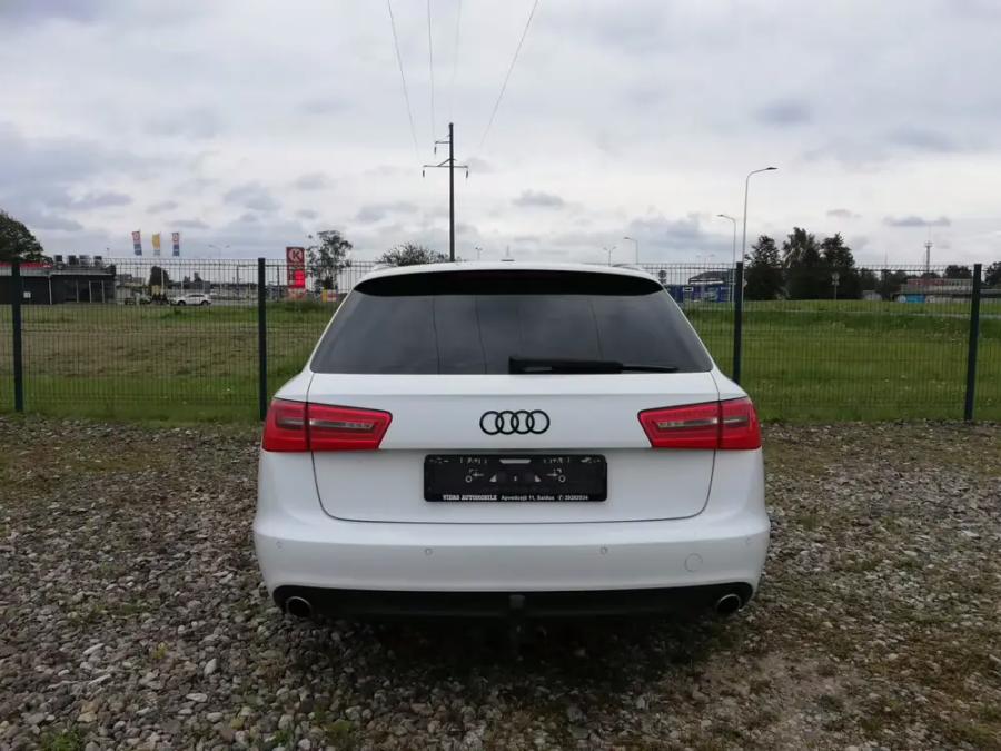 White Audi A6 2013 in Saldus, with an engine capacity of 3.00 L and mileage of 235 thousand km for 11500 €, photo 7 on AUTOMOTO.COM.LV