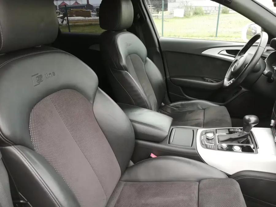 White Audi A6 2013 in Saldus, with an engine capacity of 3.00 L and mileage of 235 thousand km for 11500 €, photo 11 on AUTOMOTO.COM.LV