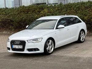 Balts Audi A6 2013 Rīga, ar dzinēja tilpumu 3.00 L un nobraukumu 249 tūkst. km par 11950 €, foto  vietnē AUTOMOTO.COM.LV