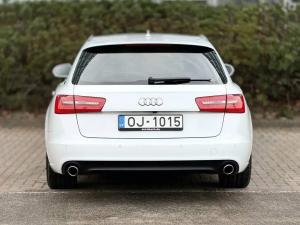 White Audi A6 2013 in Riga, with an engine capacity of 3.00 L and mileage of 249 thousand km for 11950 €, photo 10 on AUTOMOTO.COM.LV