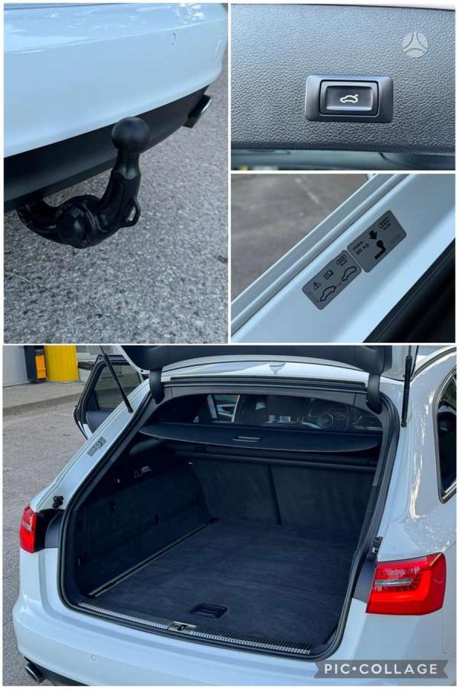 White Audi A6 2013 in Jonava, with an engine capacity of 2.97 L and mileage of 299 thousand km for 11999 €, photo 38 on AUTOMOTO.COM.LV
