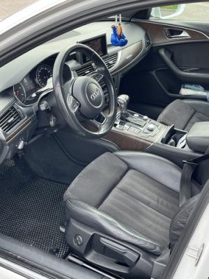 White Audi A6 2013 in Maardu, with an engine capacity of 3.00 L and mileage of 217 thousand km for 13700 €, photo 5 on AUTOMOTO.COM.LV