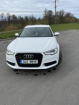 White Audi A6 2013 in Maardu, with an engine capacity of 3.00 L and mileage of 217 thousand km for 13700 €, photo 9 on AUTOMOTO.COM.LV