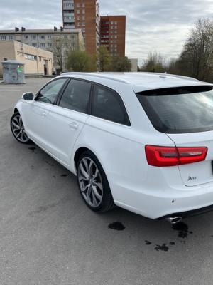 White Audi A6 2013 in Maardu, with an engine capacity of 3.00 L and mileage of 217 thousand km for 13700 €, photo 11 on AUTOMOTO.COM.LV